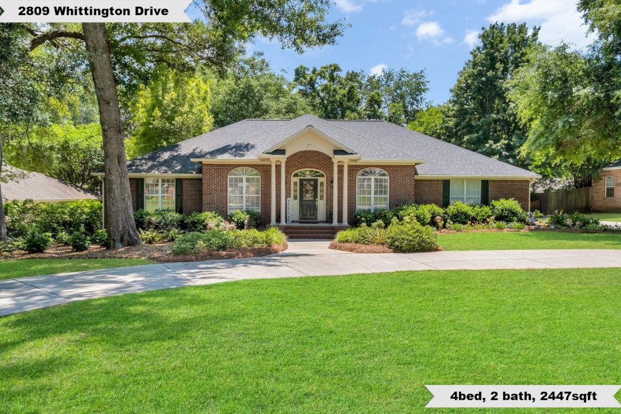 2809 Whittington Dr Tallahassee, FL 32309 in Killearn Estates