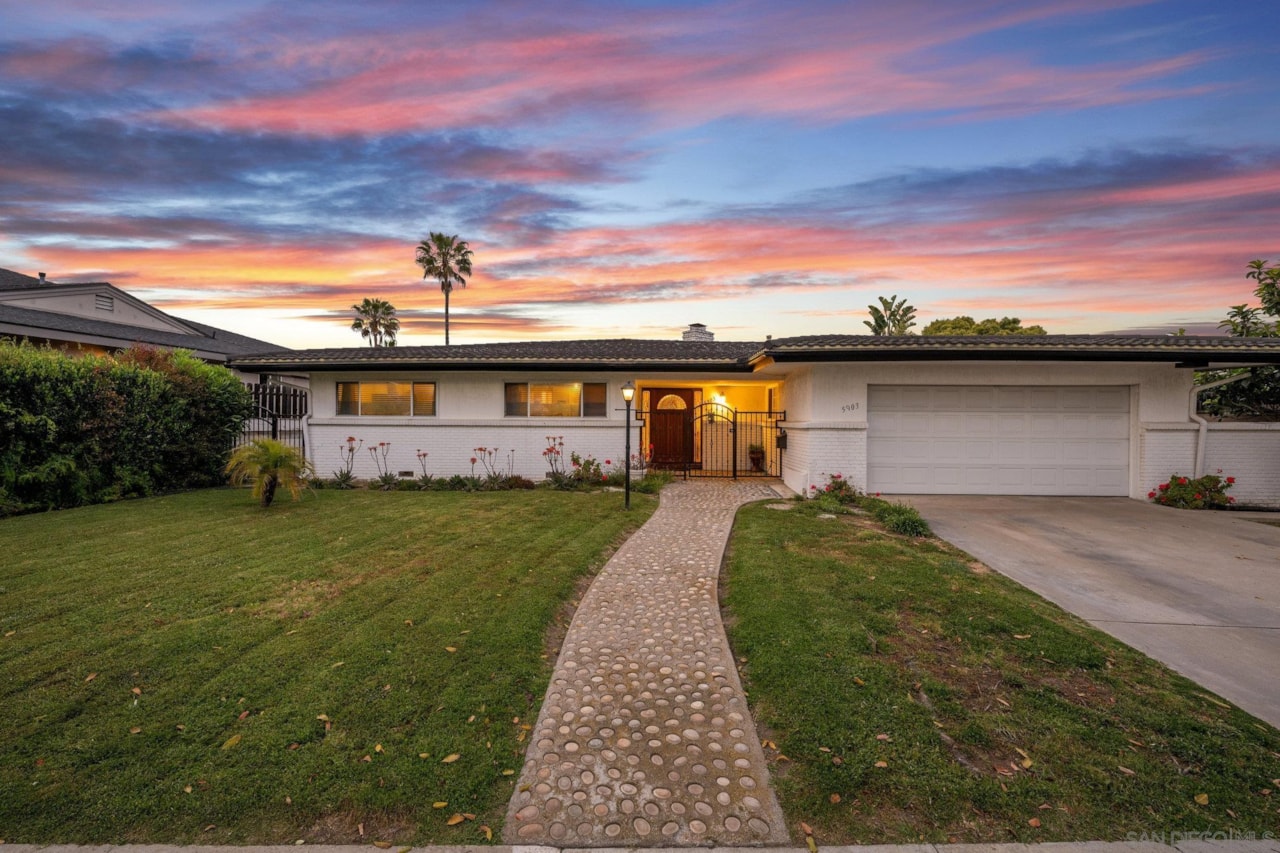 Just Listed 5903 Soledad Mountain Road, La Jolla, 92037, 240010766