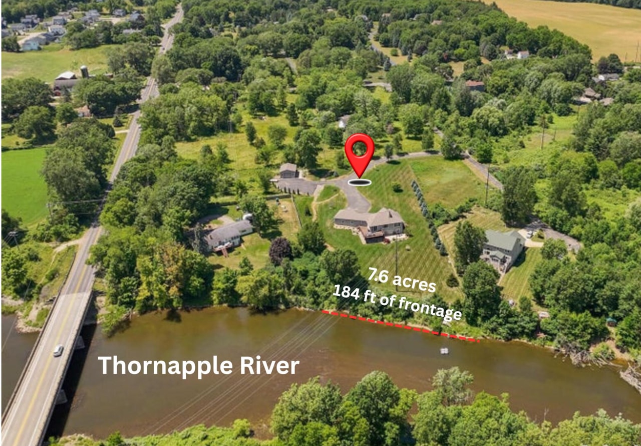 8298 Thornapple River Dr SE Caledonia, MI 49316 | MLS 25030488