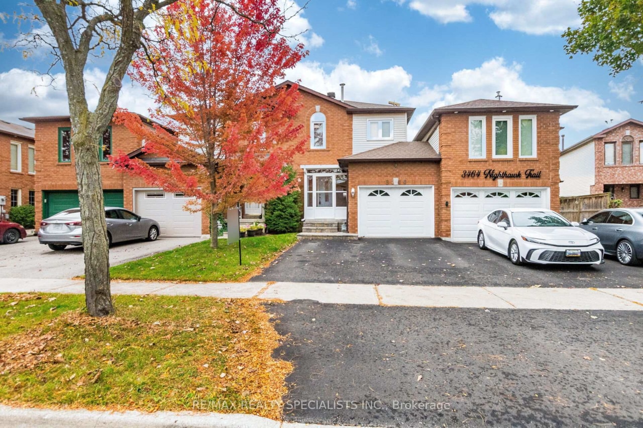 3466 Nighthawk Trl Mississauga, ON L5N 6G3 | MLS W12481858